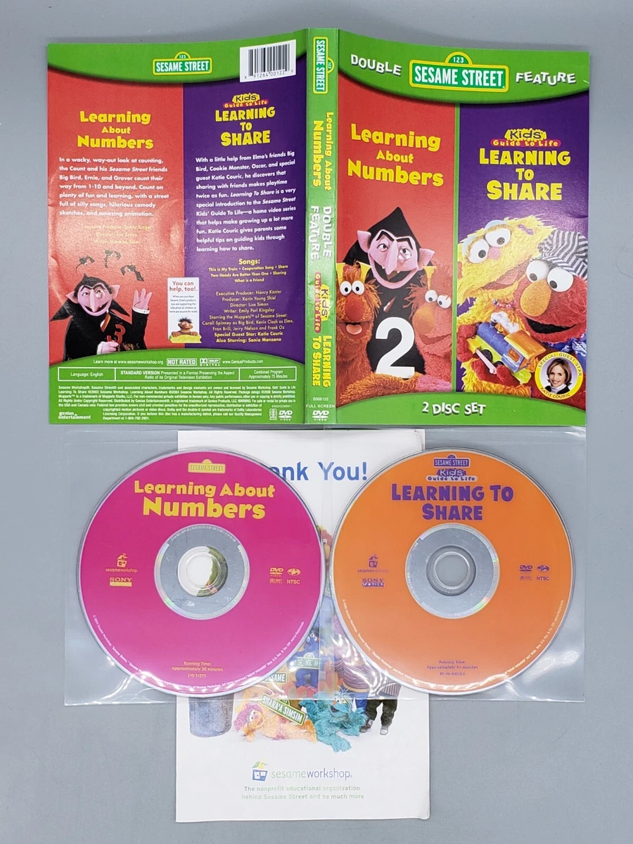 Sesame Street Learning To Share Vhs Ebay