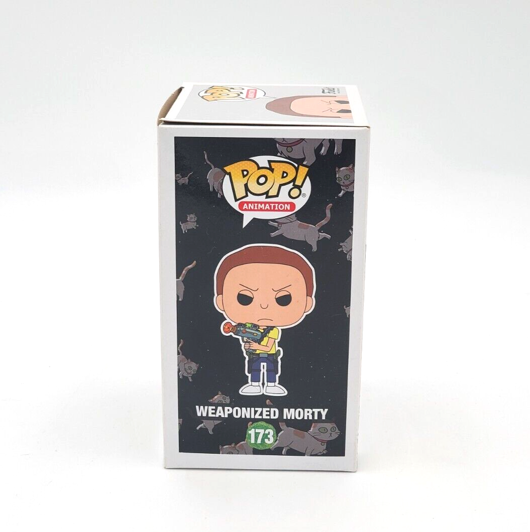 Funko Pop! Vinyl: Rick and Morty - Morty Smith (Weaponized) #173 for ...