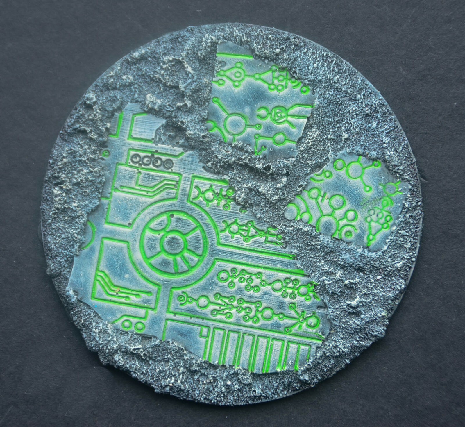 Necron base bases Custom Handmade Warhammer 40k 40,000 Indomitus New ...