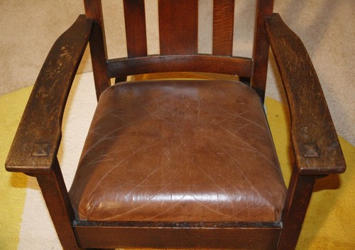 Antique Genuine LIMBERT Arts & Crafts Rocker Rocking Chair. Original ...
