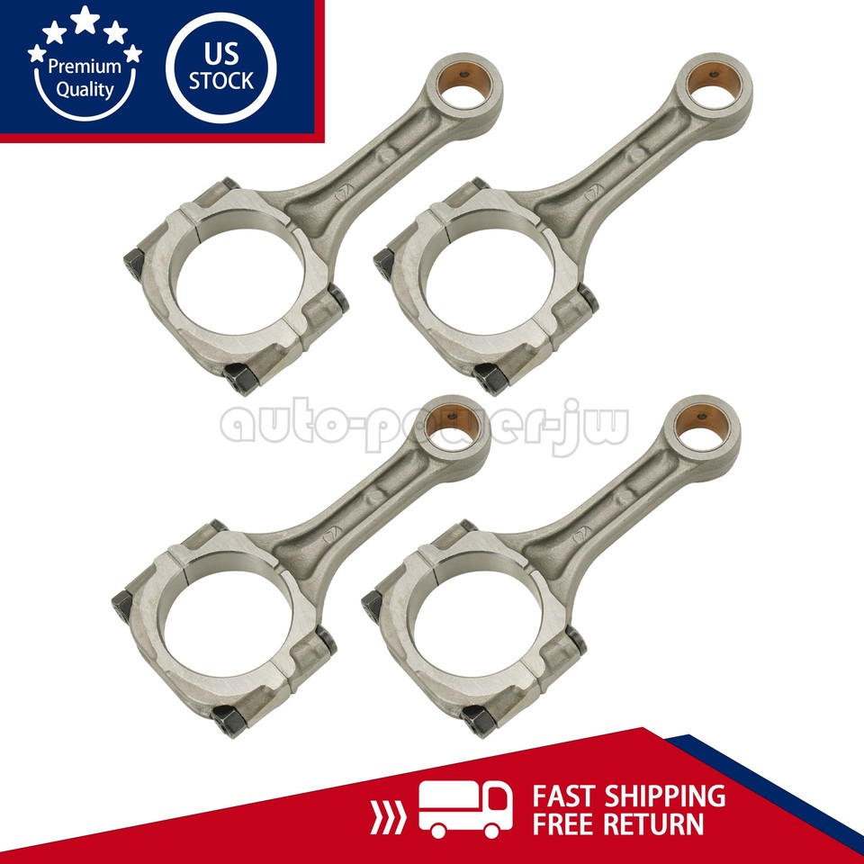 Set Of 4 For 1985-2012 Subaru Impreza Legacy Outback Connecting Rod ...