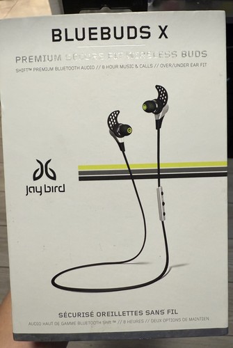 Jaybird Bluebuds In-Ear Only Wireless Headphones - Storm White | eBay
