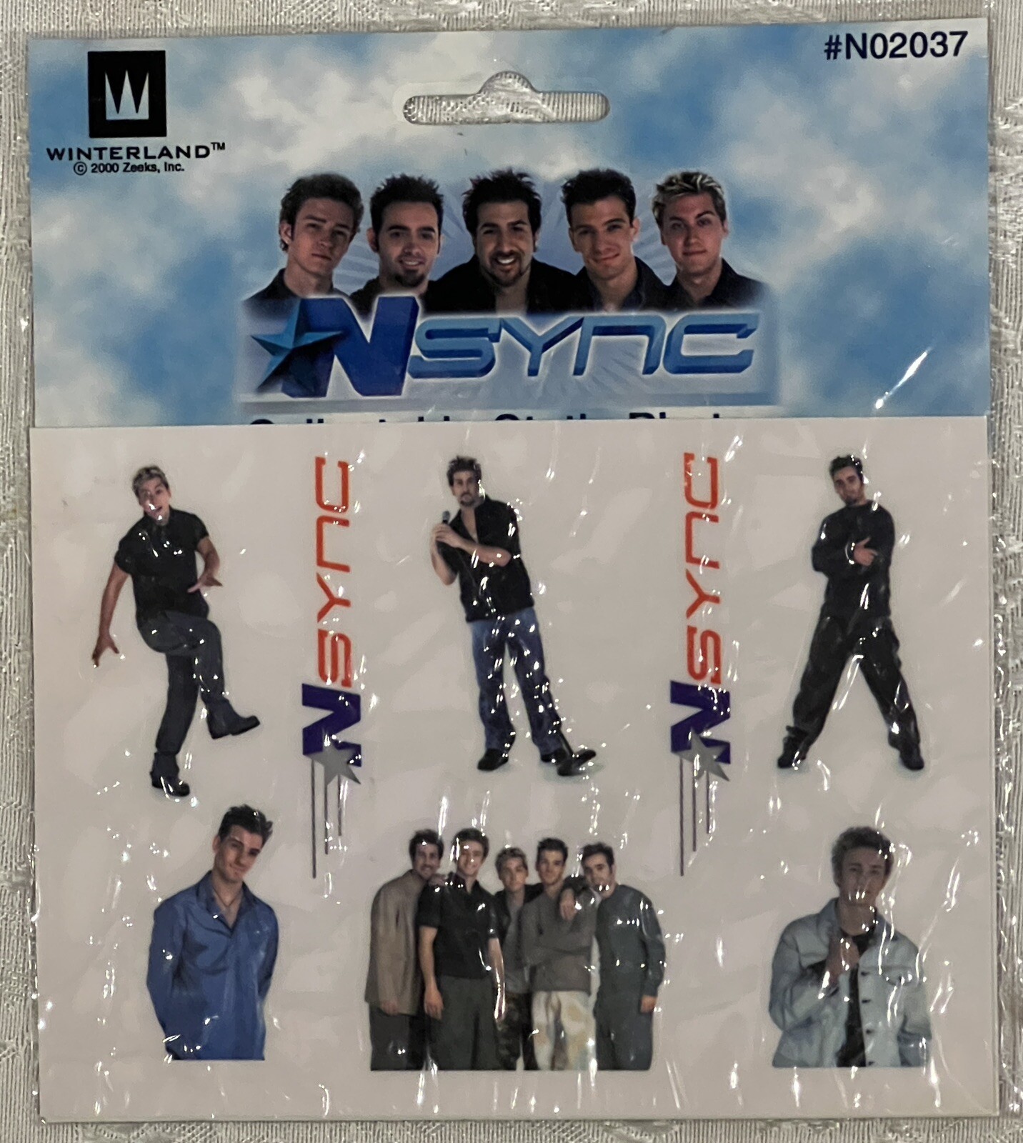 NSYNC Photo Stickers Official Merch 2000 Justin Timberlake NEW | eBay