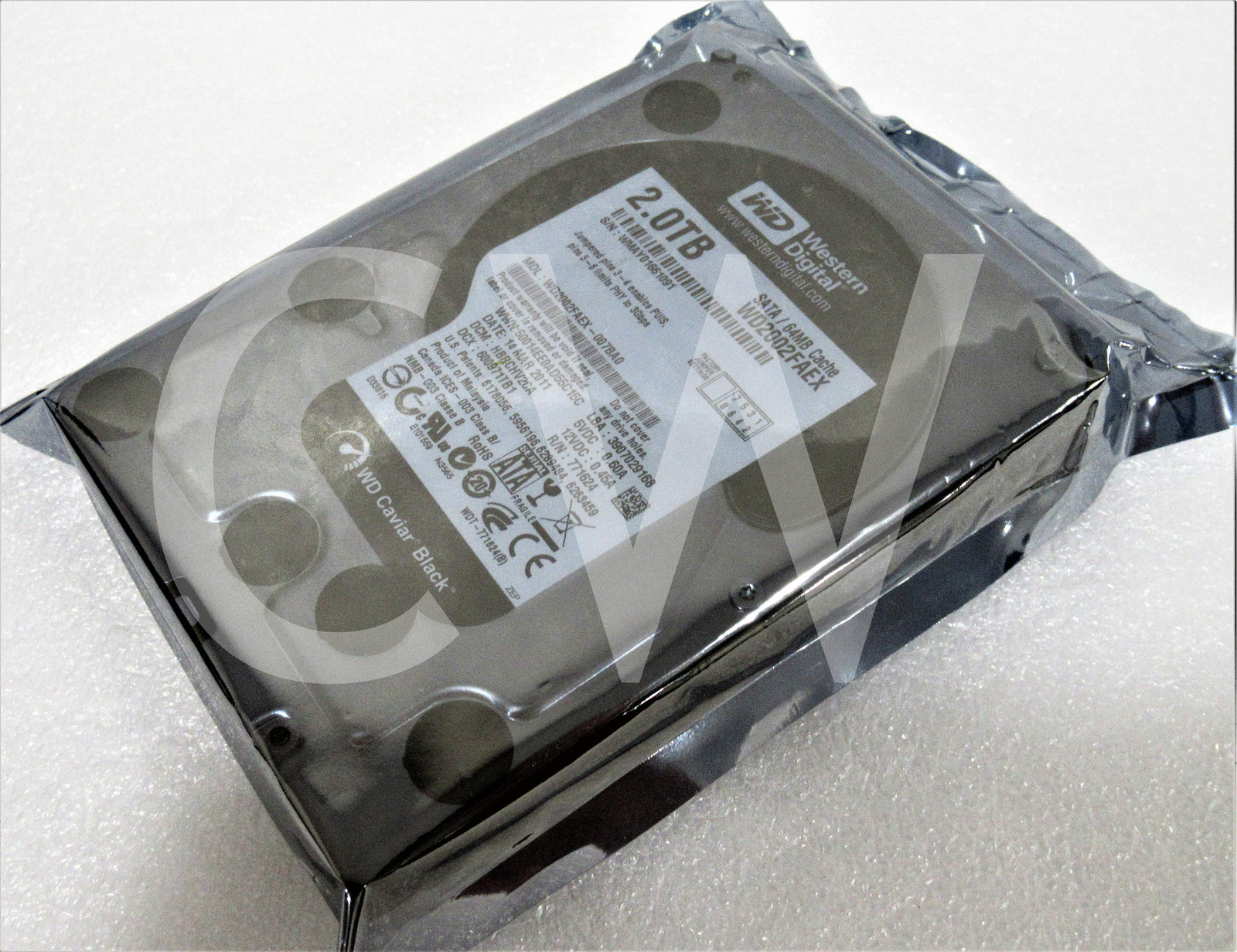 Western Digital Caviar Black 2TB Internal 7200RPM 3.5" (WD2002FAEX) HDD ...