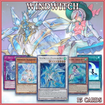 WINDWITCH DECK 15 | Diamond Bell Freeze Chimes Blizzard Refrain YuGiOh🔥 ...