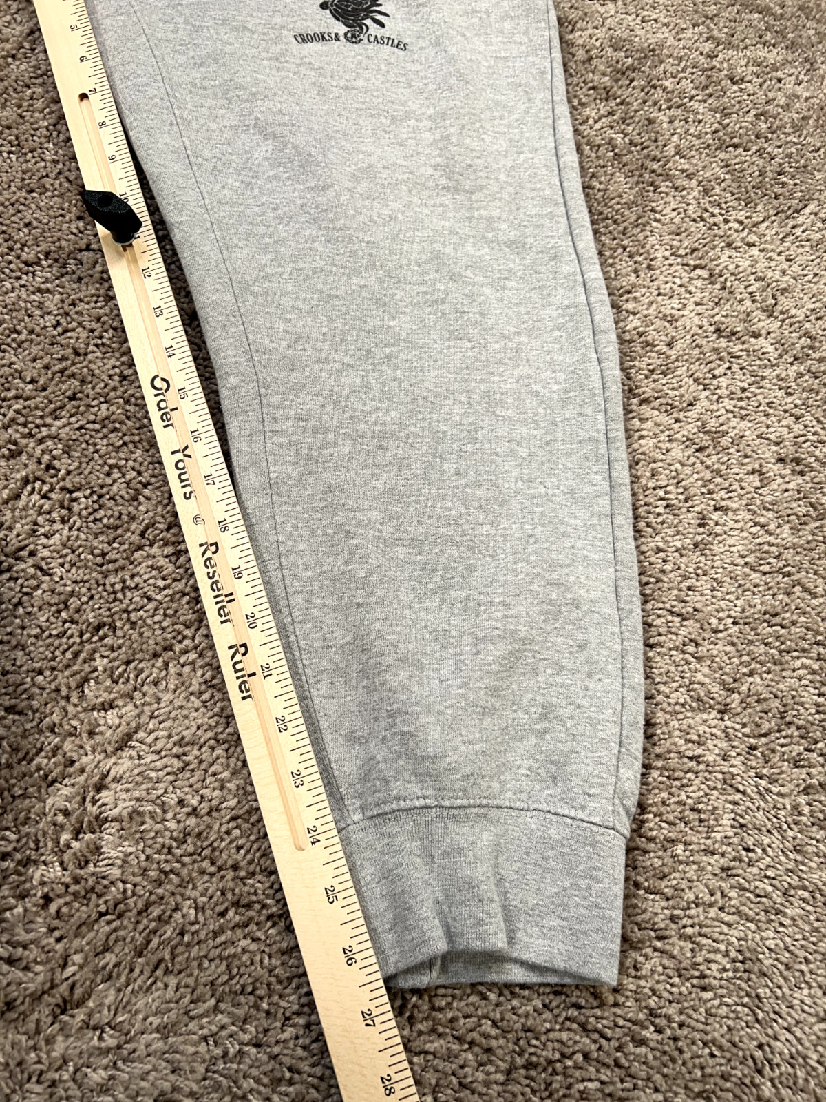 Death Row Records Pants Extra Large Gray Crooks N Cas… - Gem