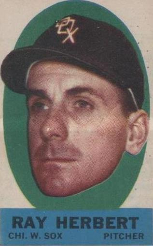 1963 Topps - Peel-Offs Ray Herbert Peeling Directions for sale online ...