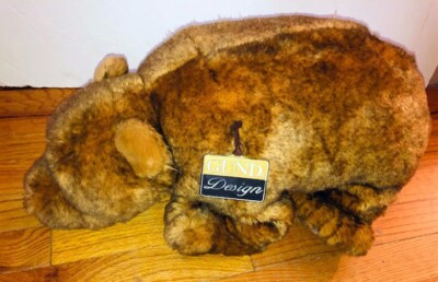Vintage Gund Design Brown Bear Stuffed Animal Plush NWT | eBay