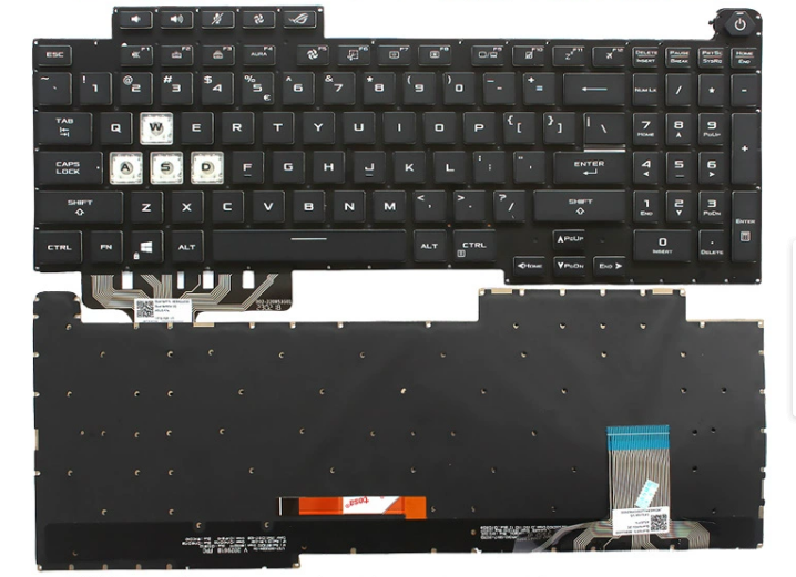 NEW Asus ROG Strix G713 G713Q G713QY G713QE G713QM G713QR Keyboard US ...