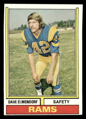 1974 Topps #370 Dave Elmendorf | eBay