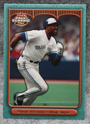 Dave Winfield 2003 Fleer Fall Classic #60 Blue Jays | eBay