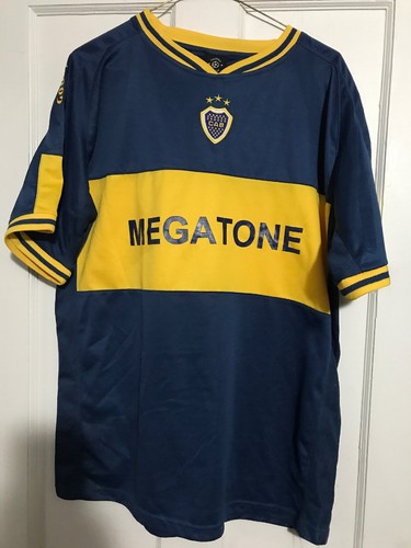 Boca Juniors Argentina Football Soccer Shirt Jersey Medium Megatone ...
