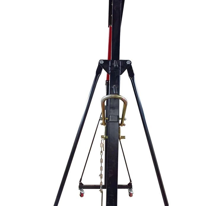 1 Ton Steel Portable Gantry Crane Telescoping Portable Shop Lift Hoist ...