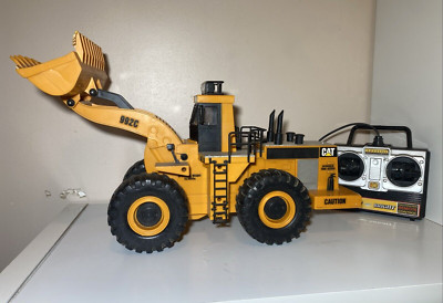 Vintage New Bright Remote Control Caterpillar CAT 992C Front Power ...