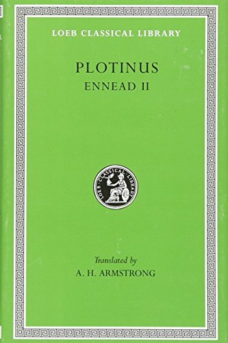 002: Works Vol 2. Enneads II. 1-9. (Loeb Classical Library) by Plotinus ...