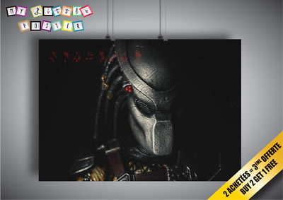 Poster Predator Face Mask 02 Wall | eBay