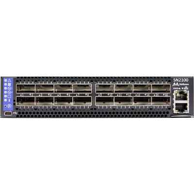 MSN2100-CB2F NVIDIA Mellanox SN2100 16-Port 100GbE Ethernet SD Switch ...