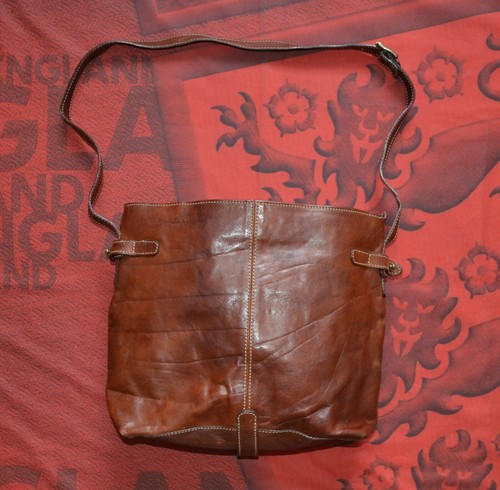 Larella Pellettera In Firenze Women Leather Bag Brown Made In Italy ...