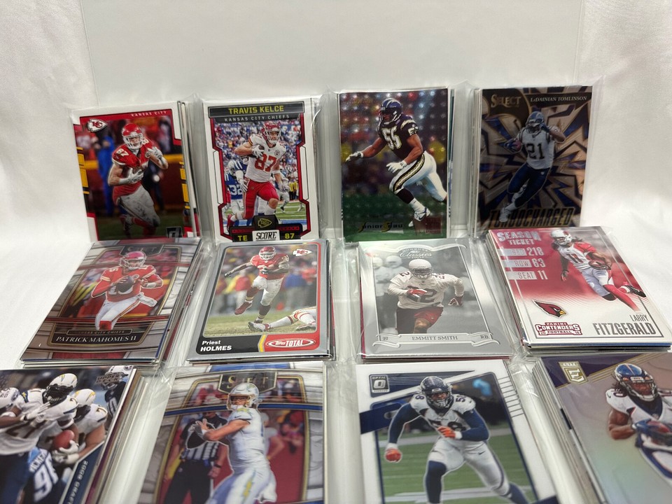 NFL Team Lots - 50 Football Cards - Base / Inserts / Rookies - Choose ...