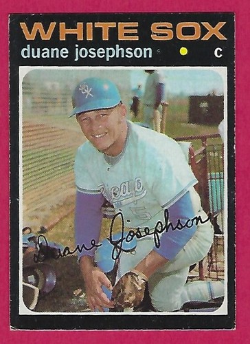 1971 Topps - #56 Duane Josephson - Chicago White Sox | eBay