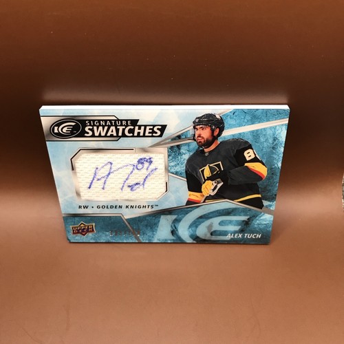 2019-20 Upper Deck Ice Alex Tuch Game Used Jersey Autograph Auto #139/ ...