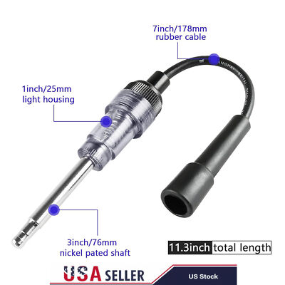 SPARK PLUG TESTER Ignition System Coil Engine In Line Auto Diagnostic ...