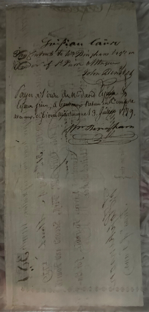 Bill of Exchange Loan 1779 - Maryland Colonial Currency - Francis ...