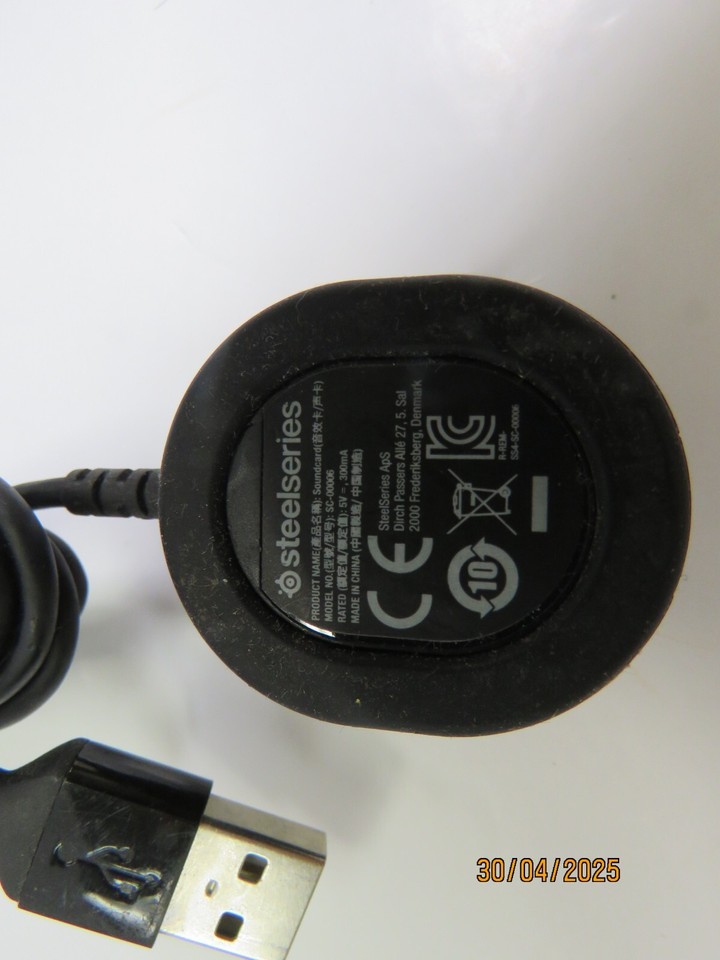 USB sound card SC-00006 For SteelSeries Arctis 5 Wireless Gaming ...