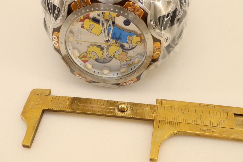 LTD Invicta Reserve “The Simpsons” Men’s Watch #219 of 1500 Model 37008 ...