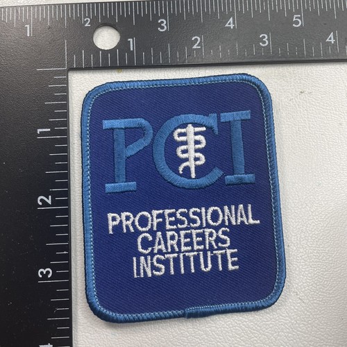 PCI PROFESSIONAL CAREERS INSTITUTE Patch 97V4 | eBay