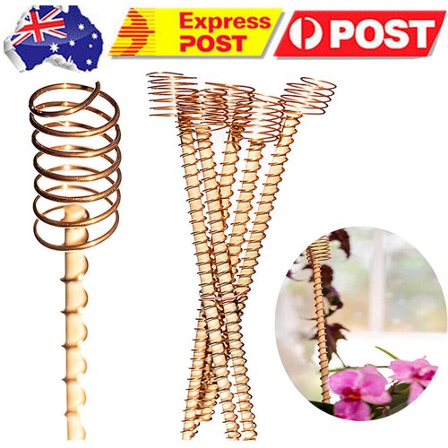 6Pcs Electroculture Garden Copper Coils Plant Support Stake for ...