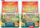 2 Pack of Sunburst Gourmet Blend Parakeet Food, 2 Pounds Each, with ...