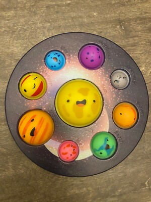 Three Versions Solar System Dimple Push Pop Bubble It Sensory Toy ...