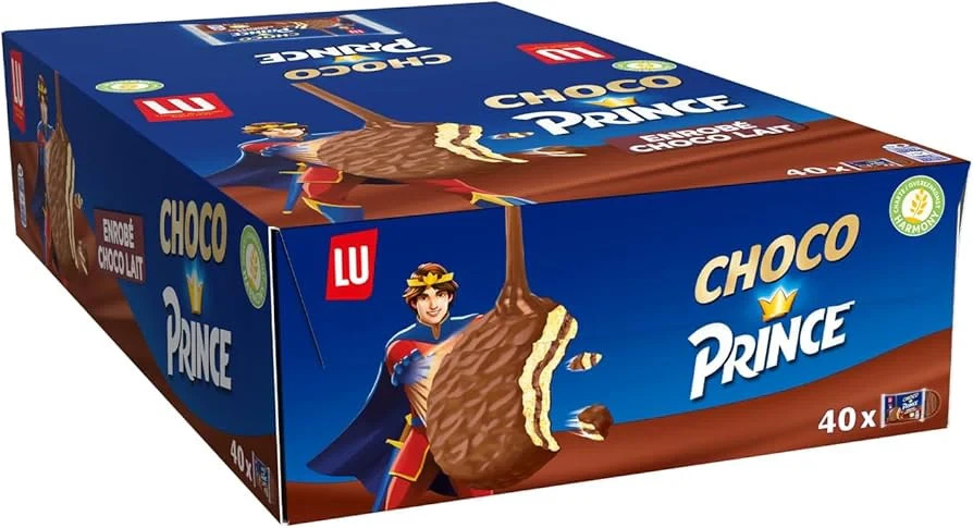 Lu Prince Choco Chocolate biscuits Box of 40 | 28.5g Bars |Wholesale ...