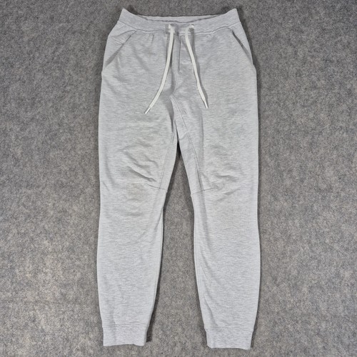 Lululemon Pant Men Medium Heather Gray City Sweat Joggers Drawstring ...