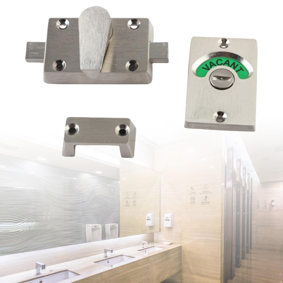 Toilet Indicator Lock, Toilet Partition Lock for Bathroom, | eBay UK