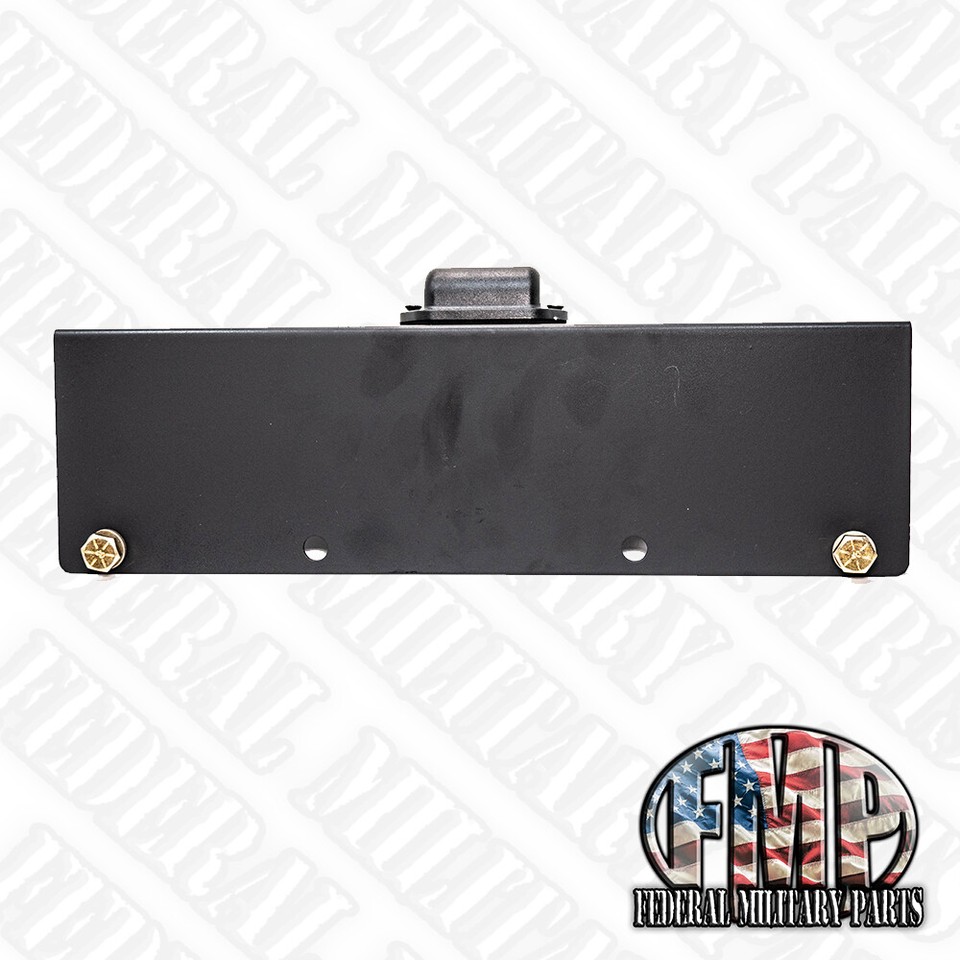 HUMVEE REAR LICENSE PLATE BRACKET FRAME + LIGHT- PJ - NO DRILL TO ...