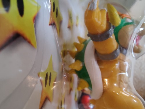 RARE 1996 SUPER MARIO 64 THE BENDABLES W/ BOWSER & PRINCESS TOADSTOOL ...