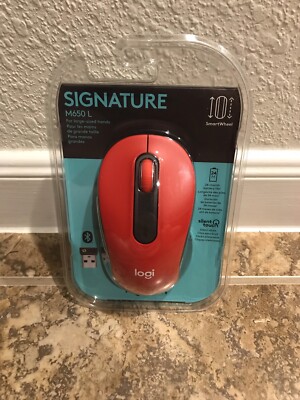 Logitech Signature M650 L Full-size Wireless Scroll Mouse Silent Click ...