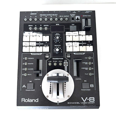 EDIROL by Roland V-8 8-channel Video Mixer Used w/Adapter from JAPAN | eBay