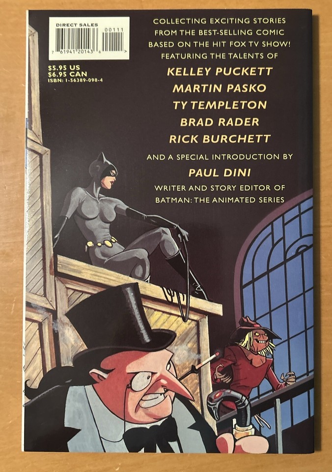 BATMAN COLLECTED ADVENTURES TPB Vol 1 Puckett Templeton DC 1993 1st ...