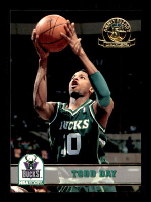 1993 Basketball Hoops Todd Day Milwaukee Bucks #122 | eBay