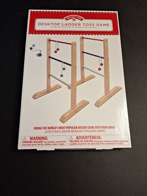 Holiday Time Desktop Ladder Toss Game- New | eBay