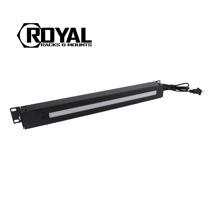 Royal Racks 1U Rotatable AV Rack Mount LED Light Rotating 19" Mount | eBay