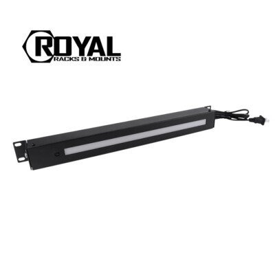 Royal Racks 1U Rotatable AV Rack Mount LED Light Rotating 19" Mount | eBay