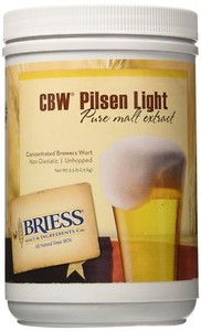 Briess Pilsen Light Liquid Malt Extract 3.3lb for Home Brew Beer Making ...