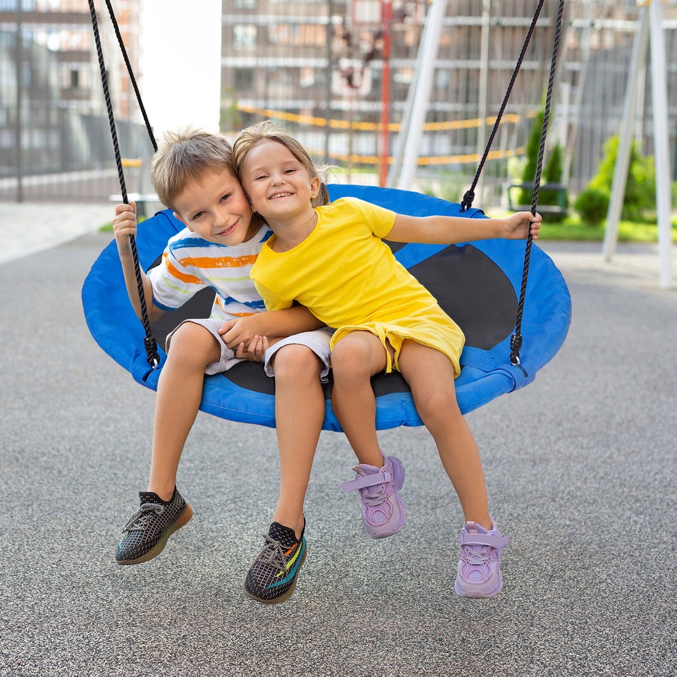 Saucer Tree Swing Set 48 inch Outdoor Tree Swing Set for Kids ...