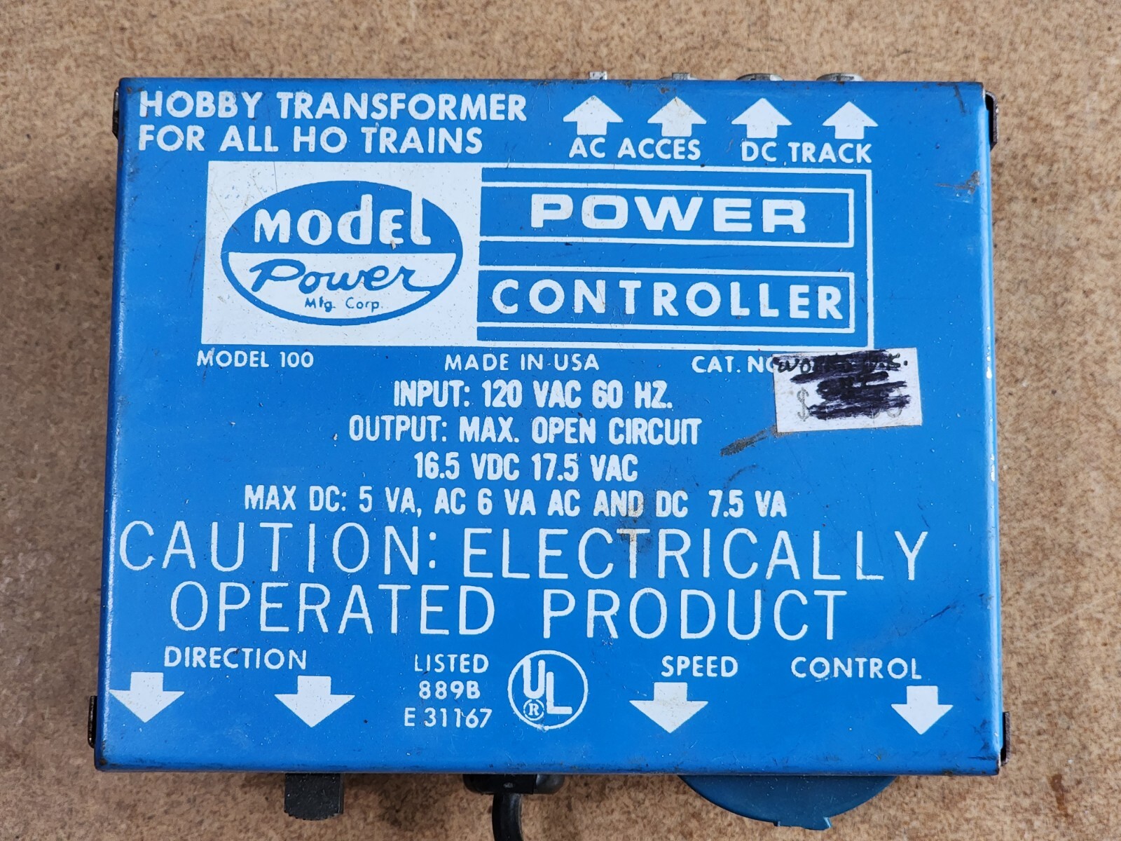 Model Power HO Transformer #100 | eBay