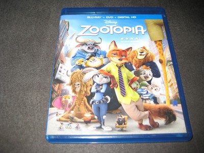 ZOOTOPIA (BLU-RAY & DVD 2016) GC - PG - WIDESCREEN - ANIMATED - FAMILY ...