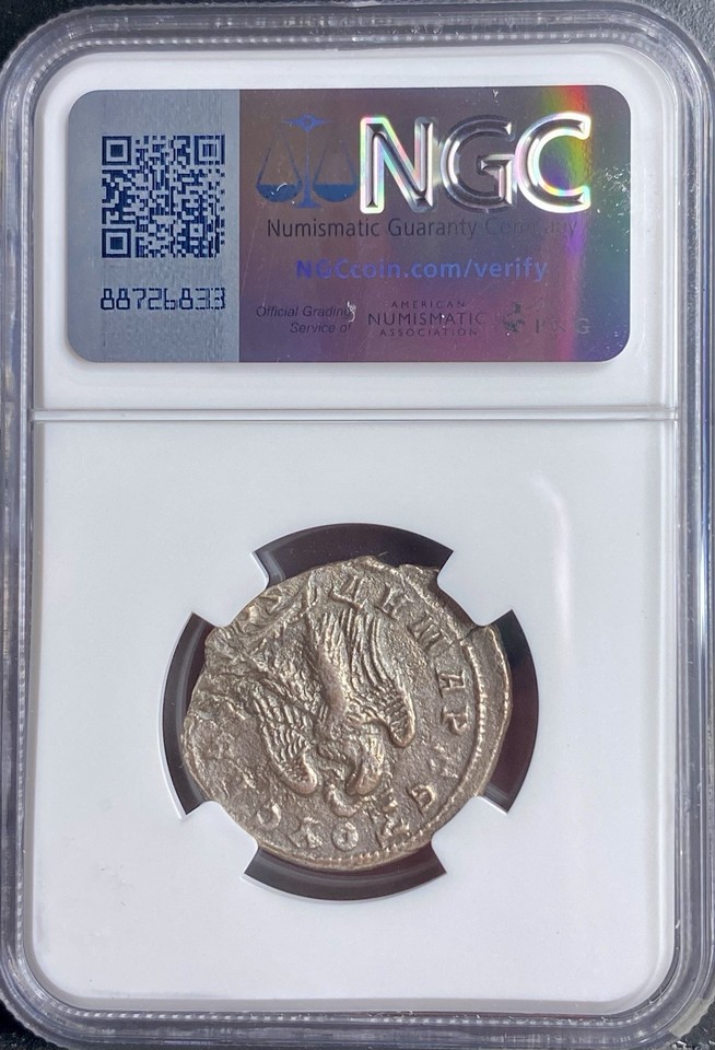 Ancient Roman Tetradrachm Coin NGC Graded Emperor Trajan Decius 249-251 ...